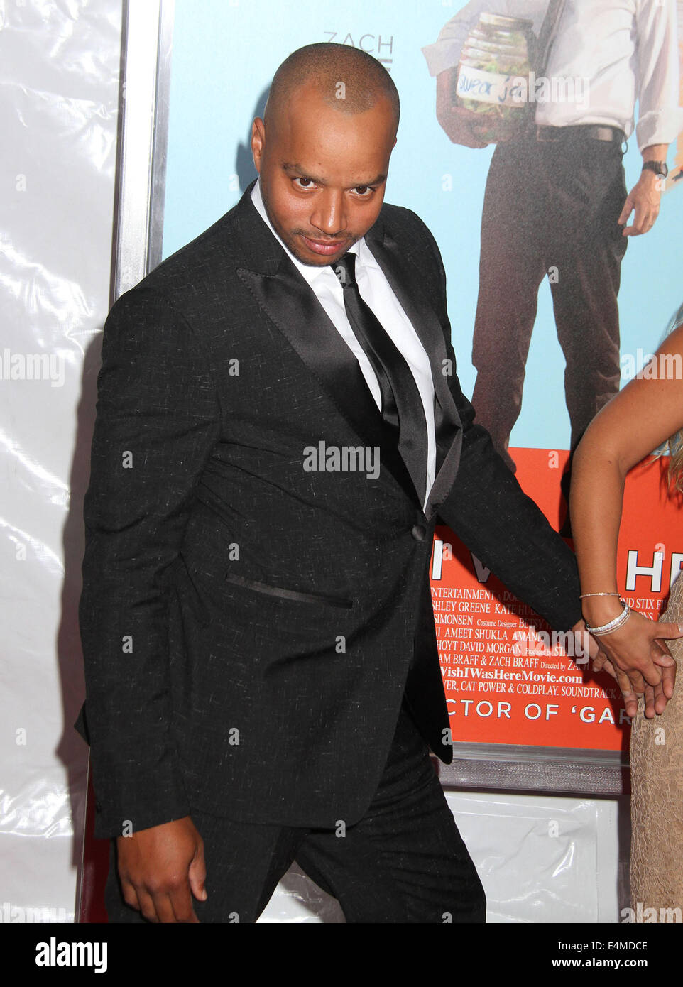 Actor donald faison attends premiere hi-res stock photography and ...