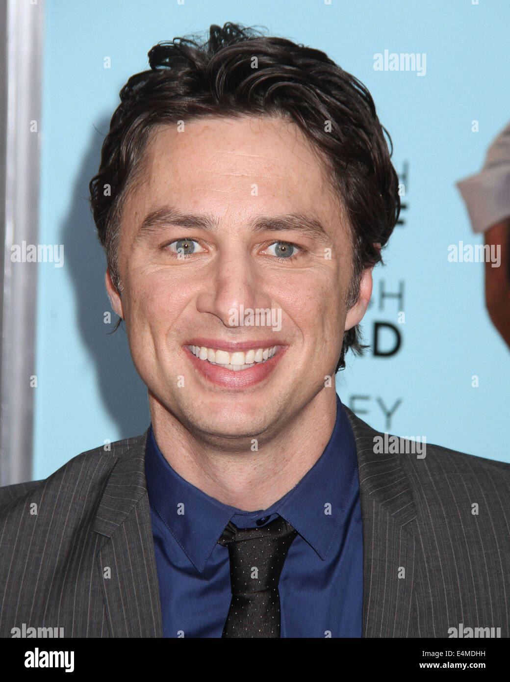 New York, New York, USA. 14th July, 2014. Actor ZACH BRAFF attends the ...