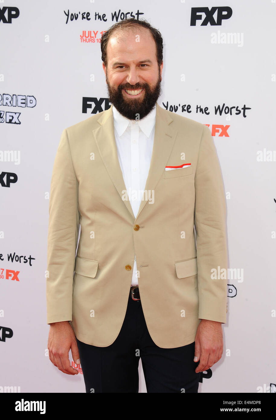 Los Angeles, California, USA. 14th July, 2014. Brett Gelman attending ...