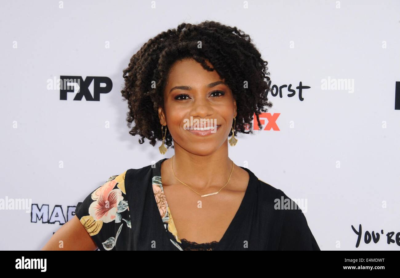 Los Angeles, CA, USA. 14th July, 2014. Kelly McCreary at arrivals for ...