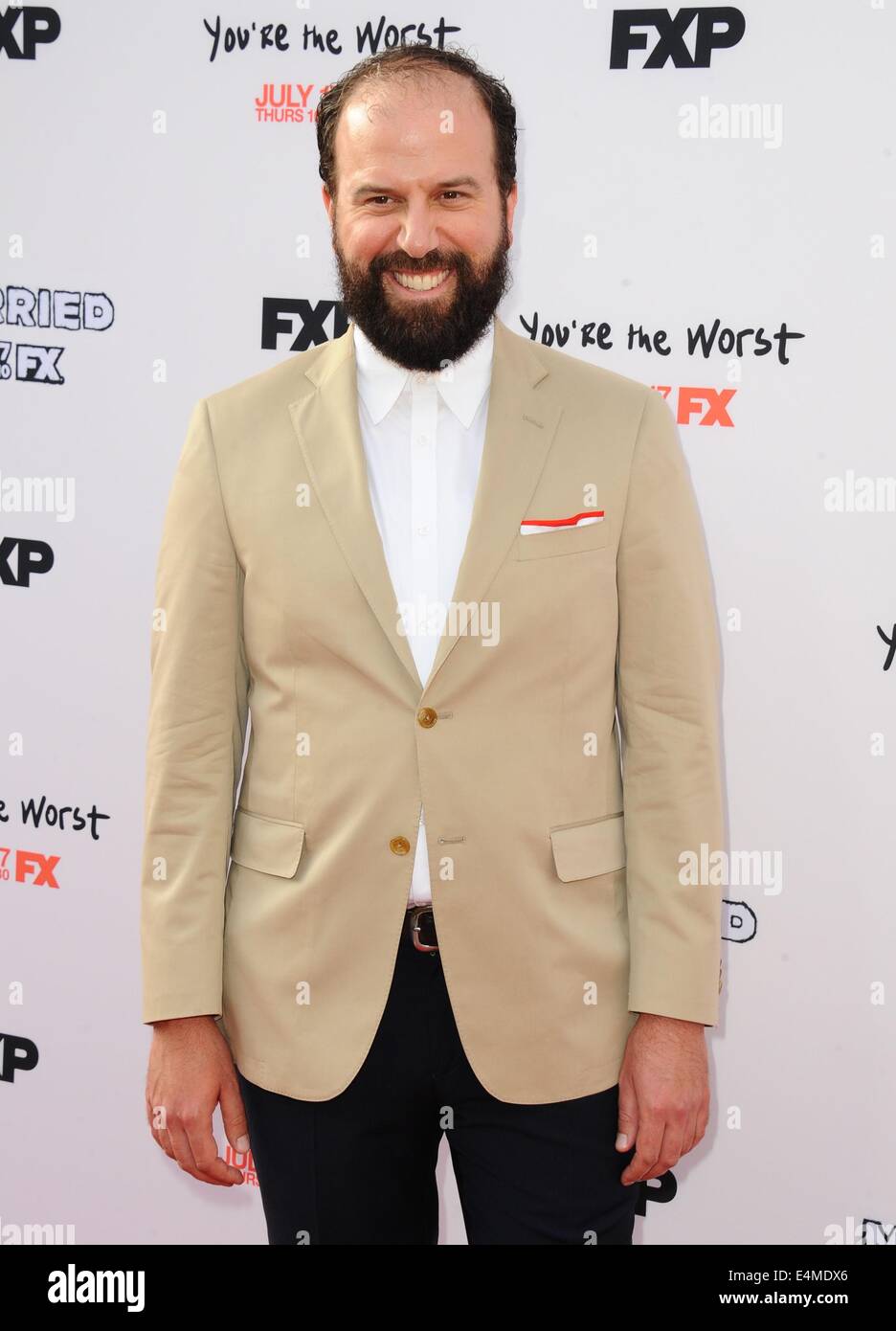 Los Angeles, CA, USA. 14th July, 2014. Brett Gelman at arrivals for YOU ...