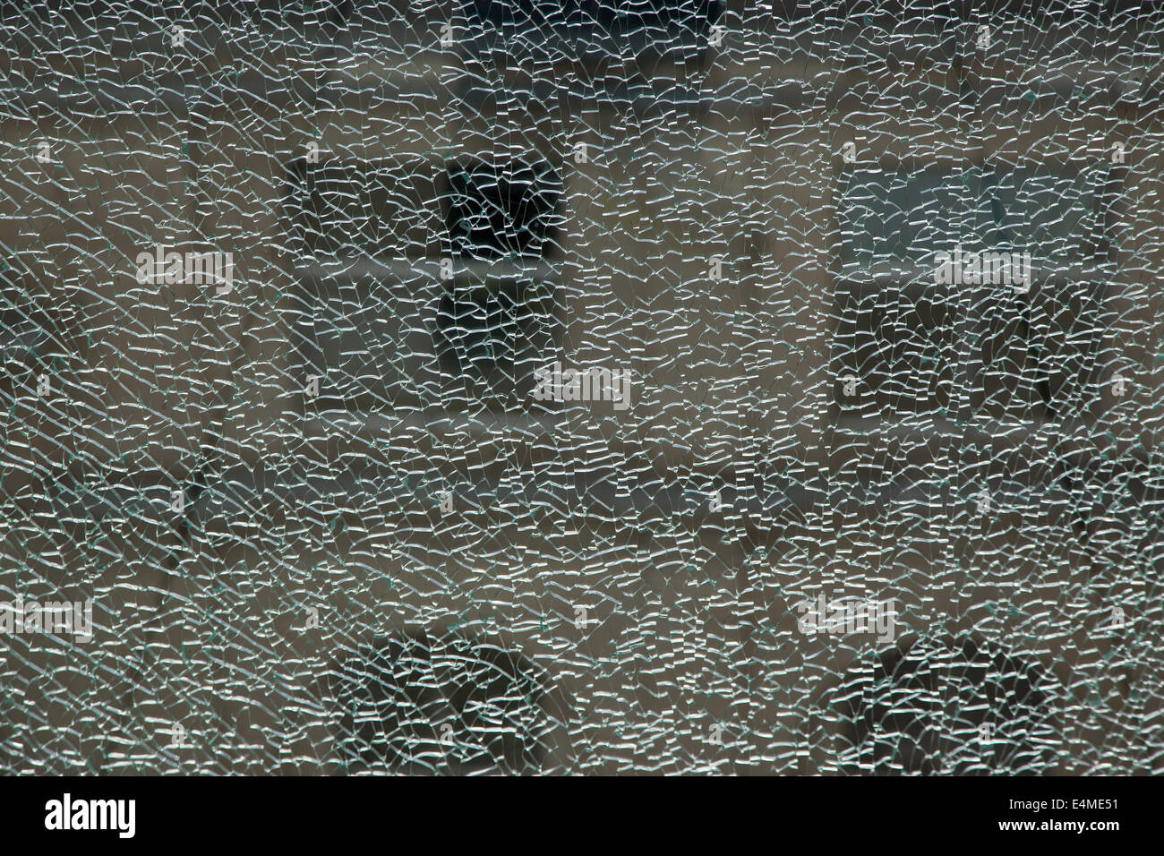 Germany, Berlin, Mitte, Reichstag building with shattered glass panel ...