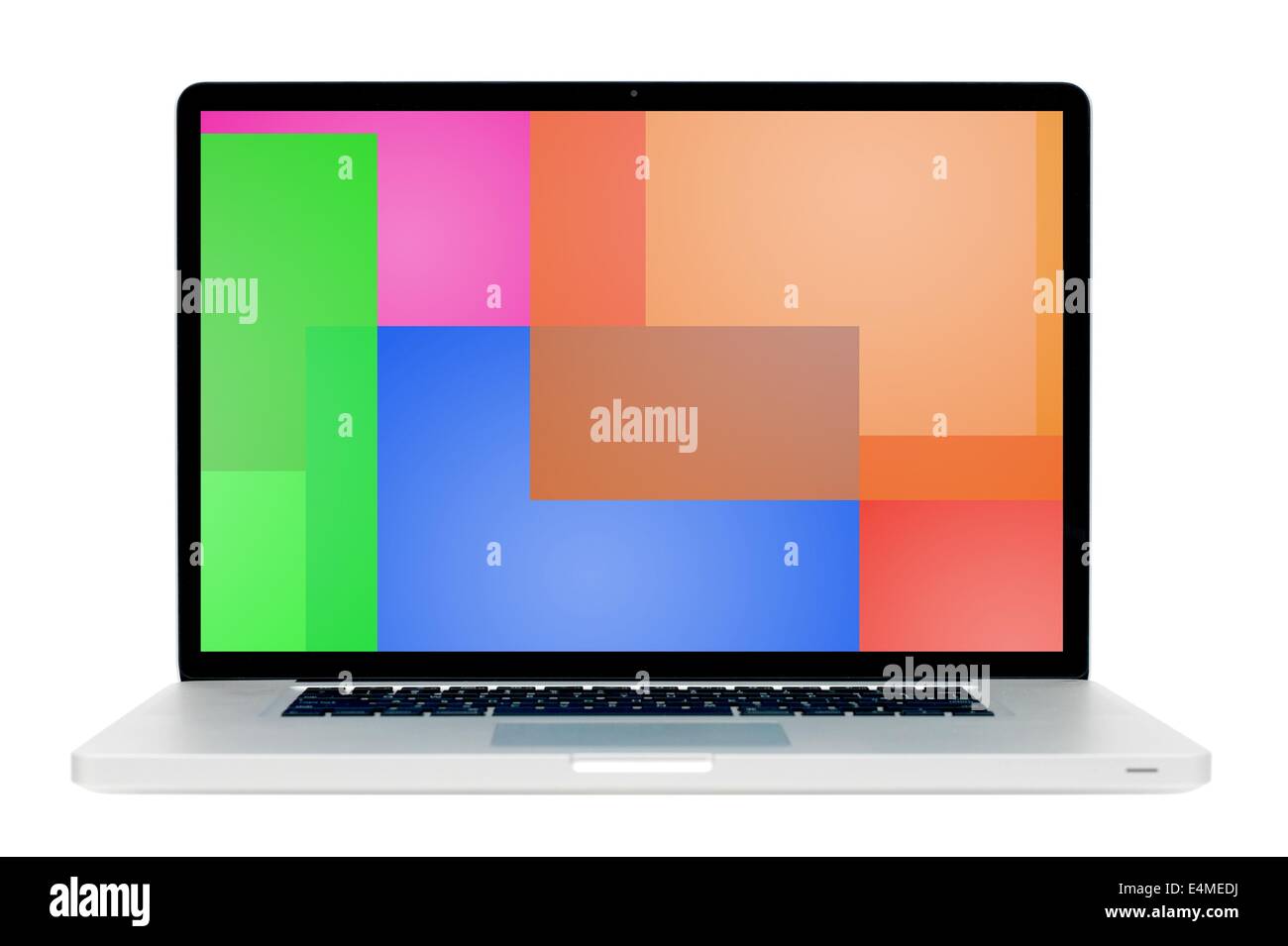 A modern technology device with a colour background Stock Photo - Alamy