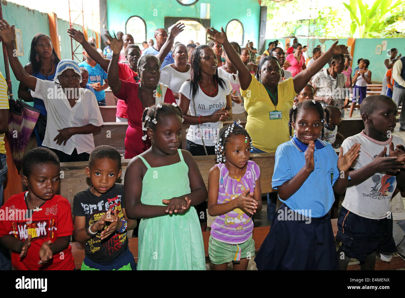 Holy Mass in the roman catholic church St. Martin in Pie de Pató ...