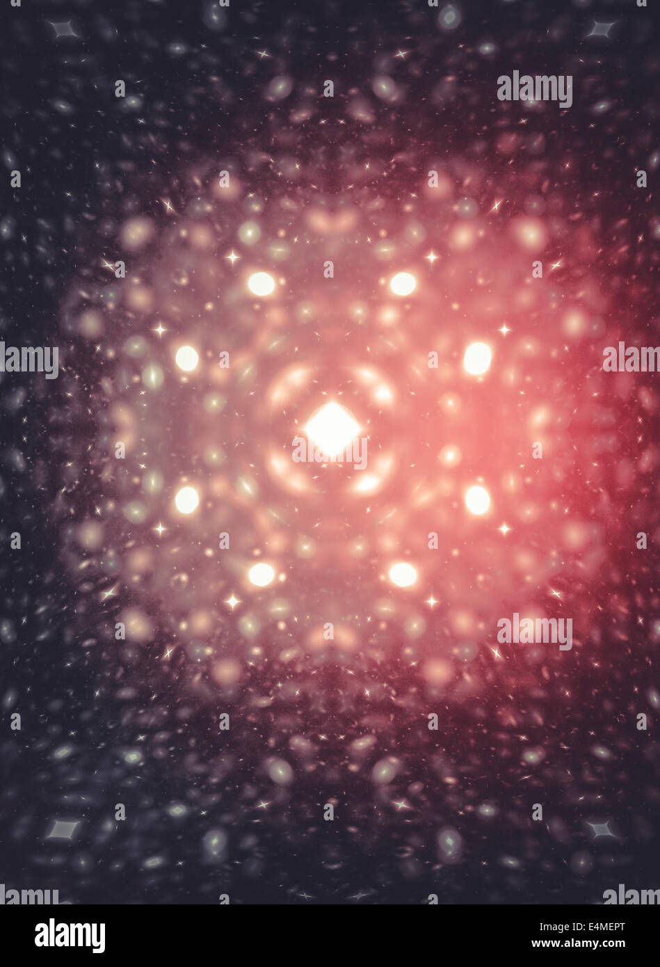 Star. Creative design background, fractal styles with color design of ...