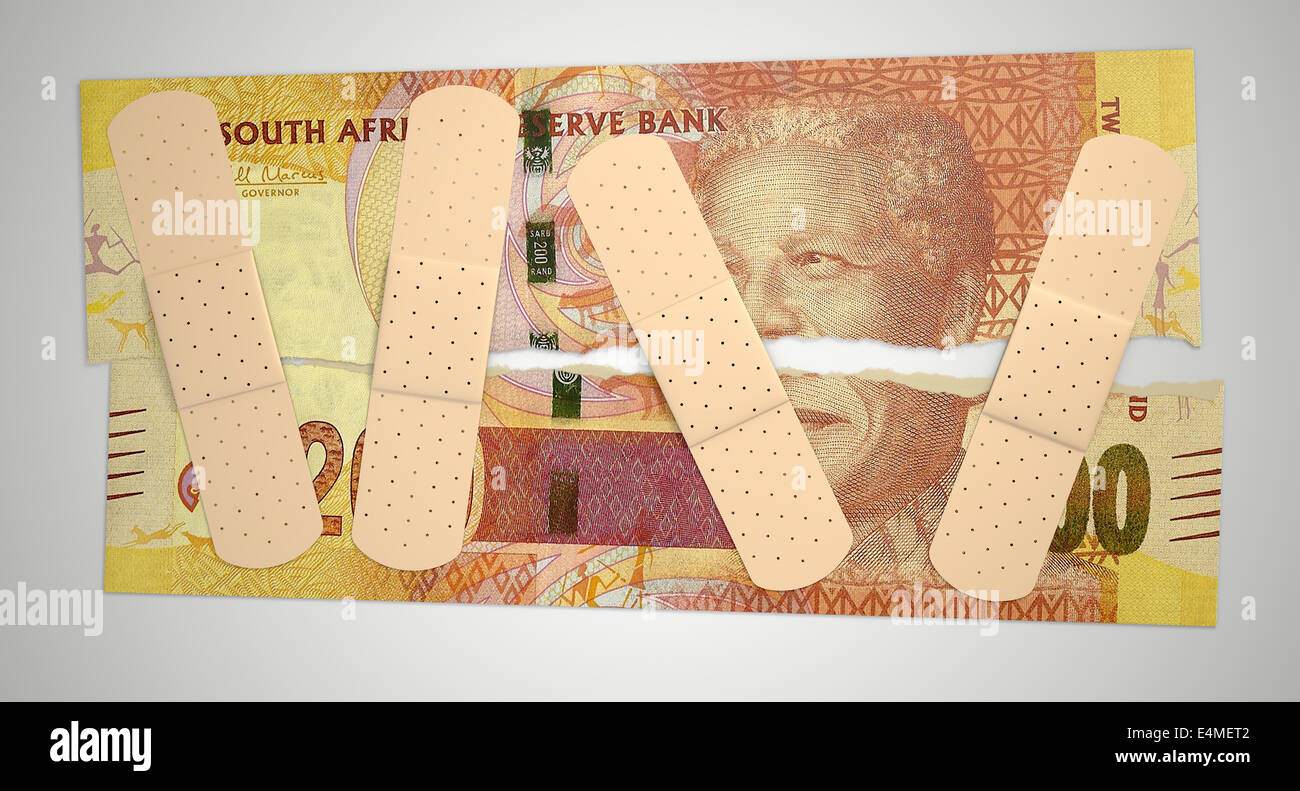 South african money rands hi-res stock photography and images - Alamy