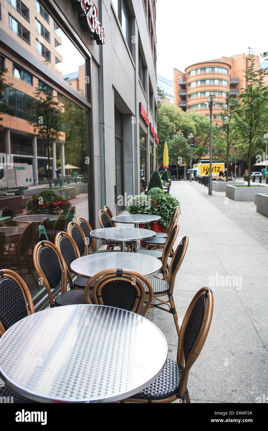 Street cafe in Berlin, Germany, Europe Stock Photo - Alamy