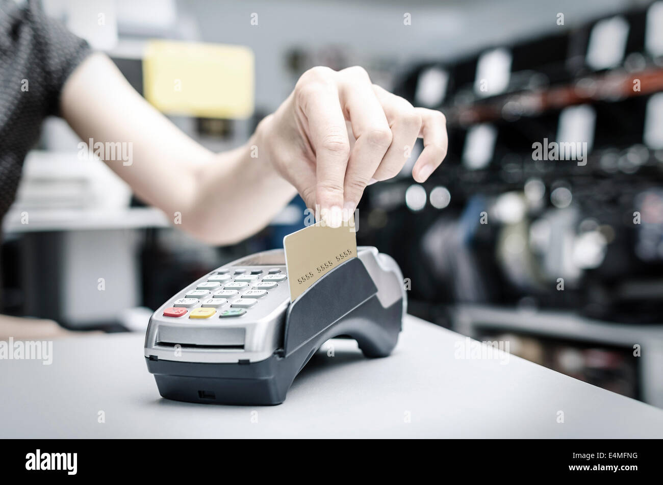Bank terminal hi-res stock photography and images - Alamy