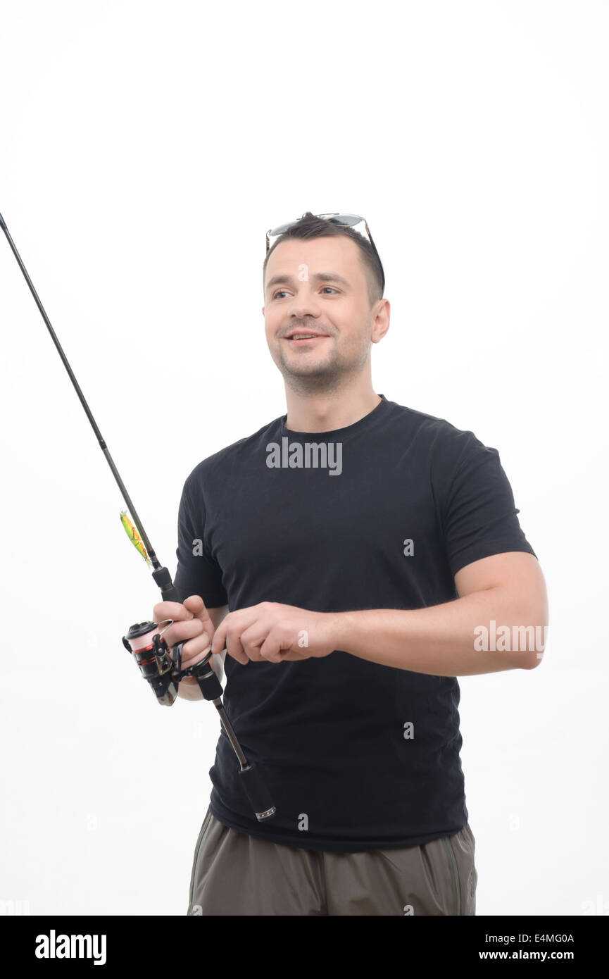 Fishing is always pleasure Stock Photo - Alamy