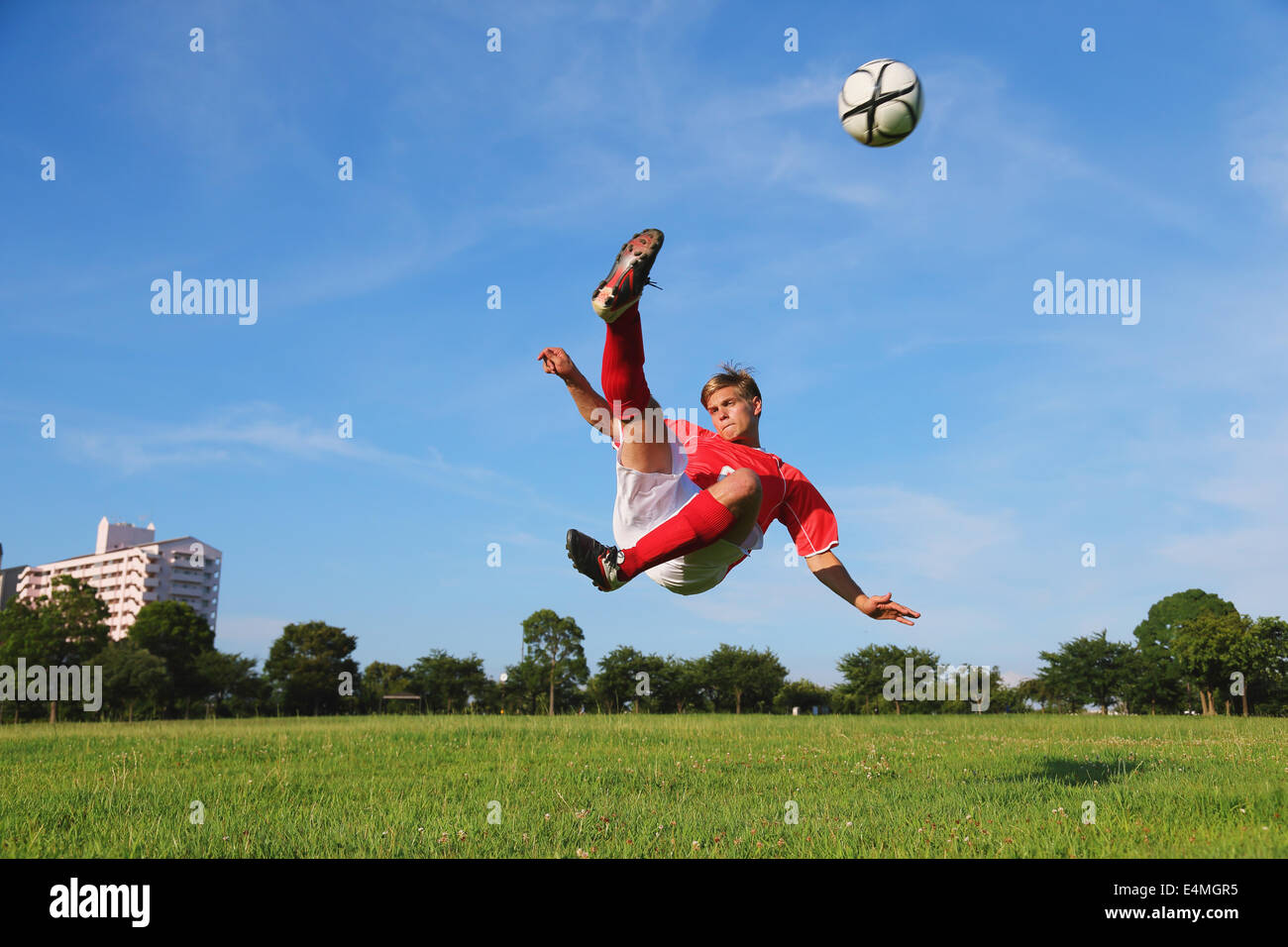 Bicycle kick hi-res stock photography and images - Alamy