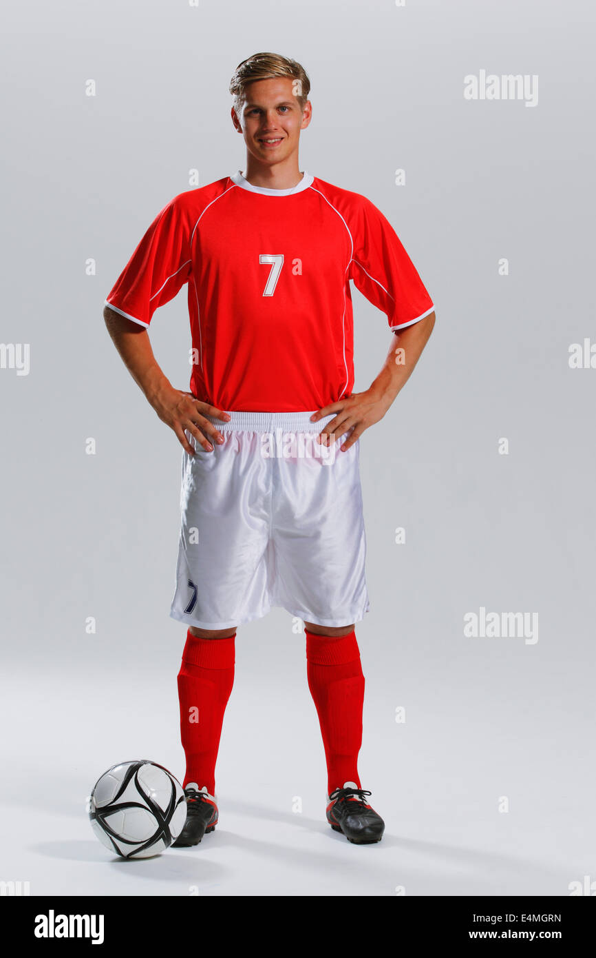 Hands with soccer ball hi-res stock photography and images - Alamy