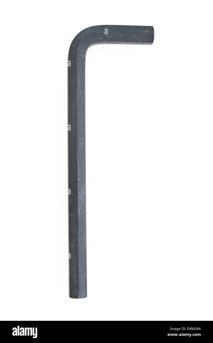 A close up shot of a Allen Key tool Stock Photo - Alamy