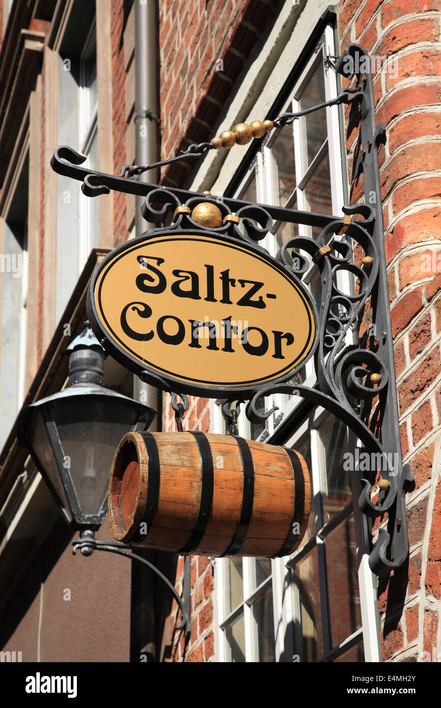 Restaurant and bar SALTZ-CONTOR, Lueneburg, Lüneburg, Lower Saxony ...
