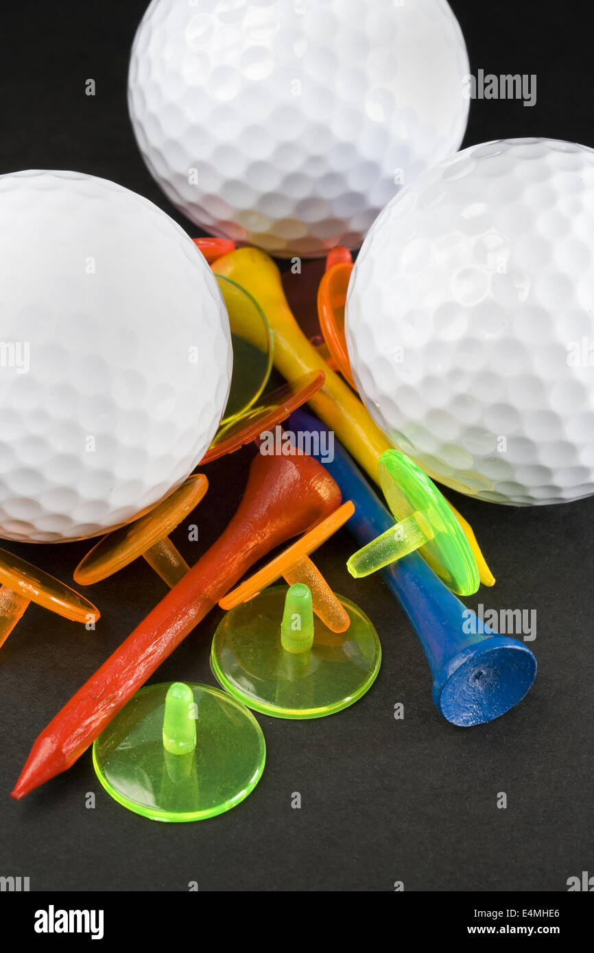 The colours of golf Stock Photo - Alamy