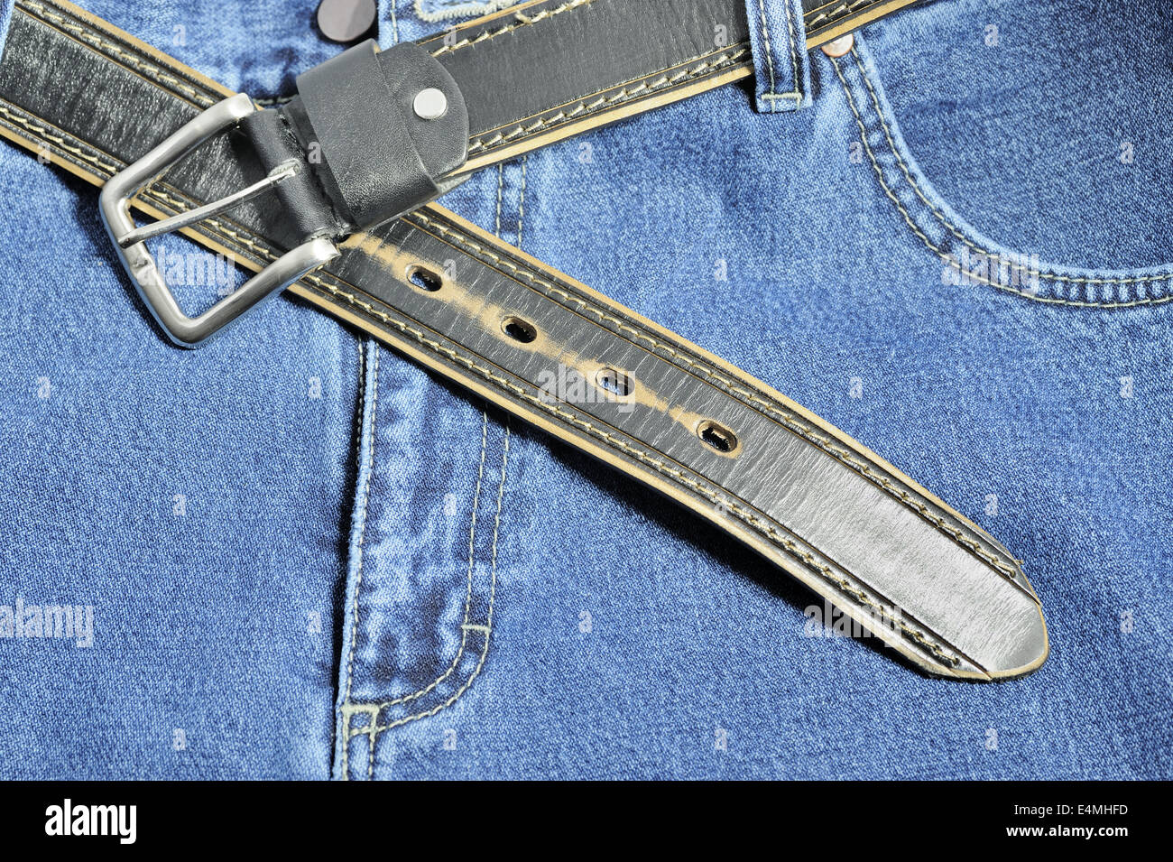 Tan blue jeans hi-res stock photography and images - Alamy