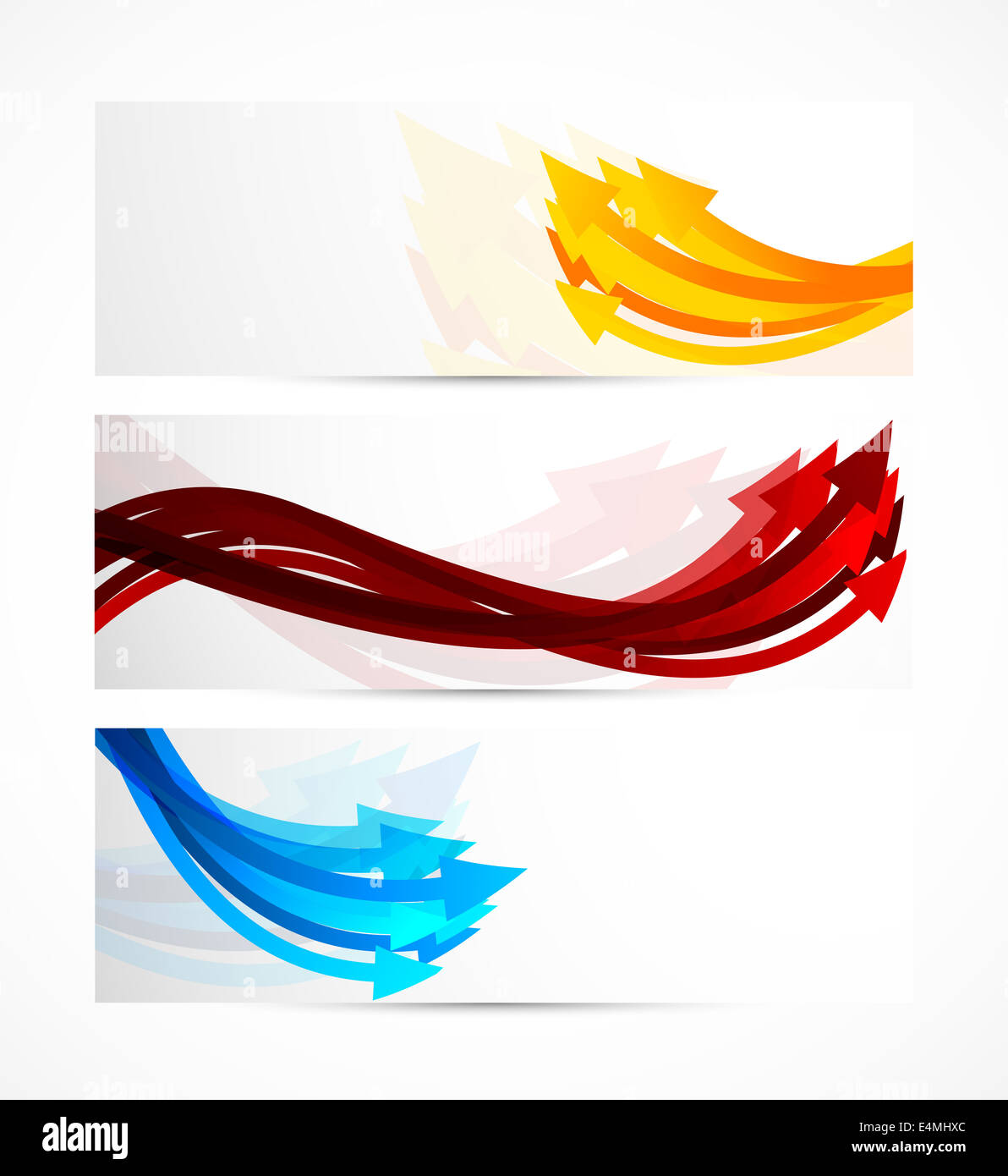 Horizontal web banners website Cut Out Stock Images & Pictures - Alamy