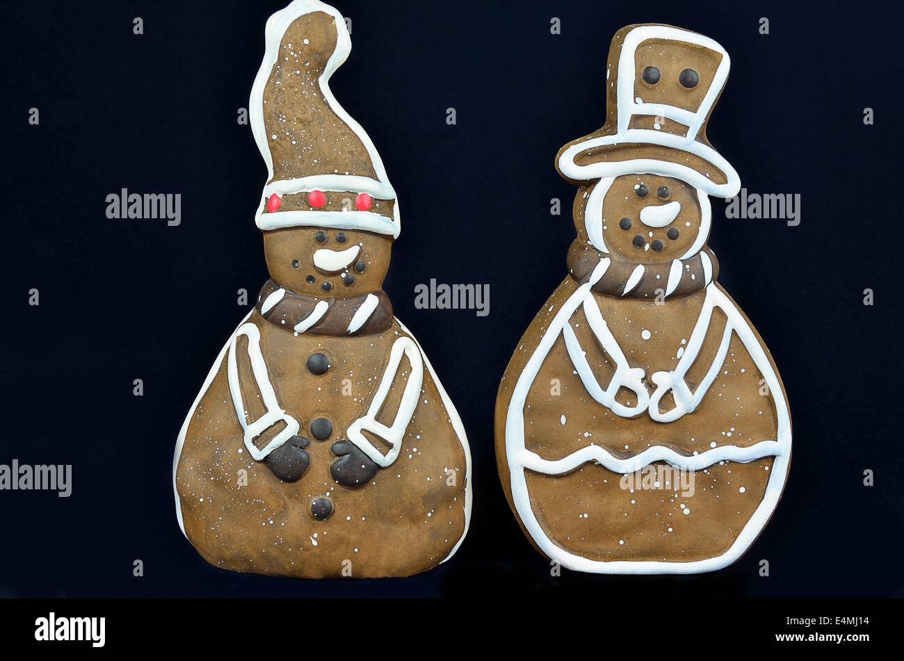 Black gingerbread man hi-res stock photography and images - Alamy