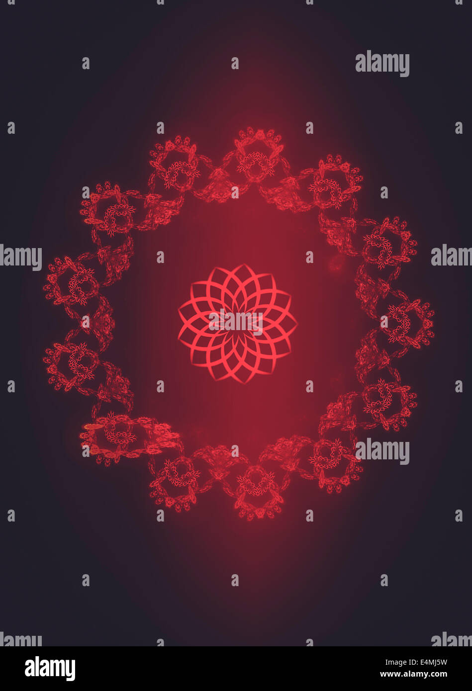 Star. Creative design background, fractal styles with color design of ...