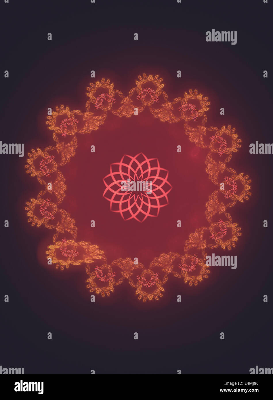 Star. Creative design background, fractal styles with color design of ...