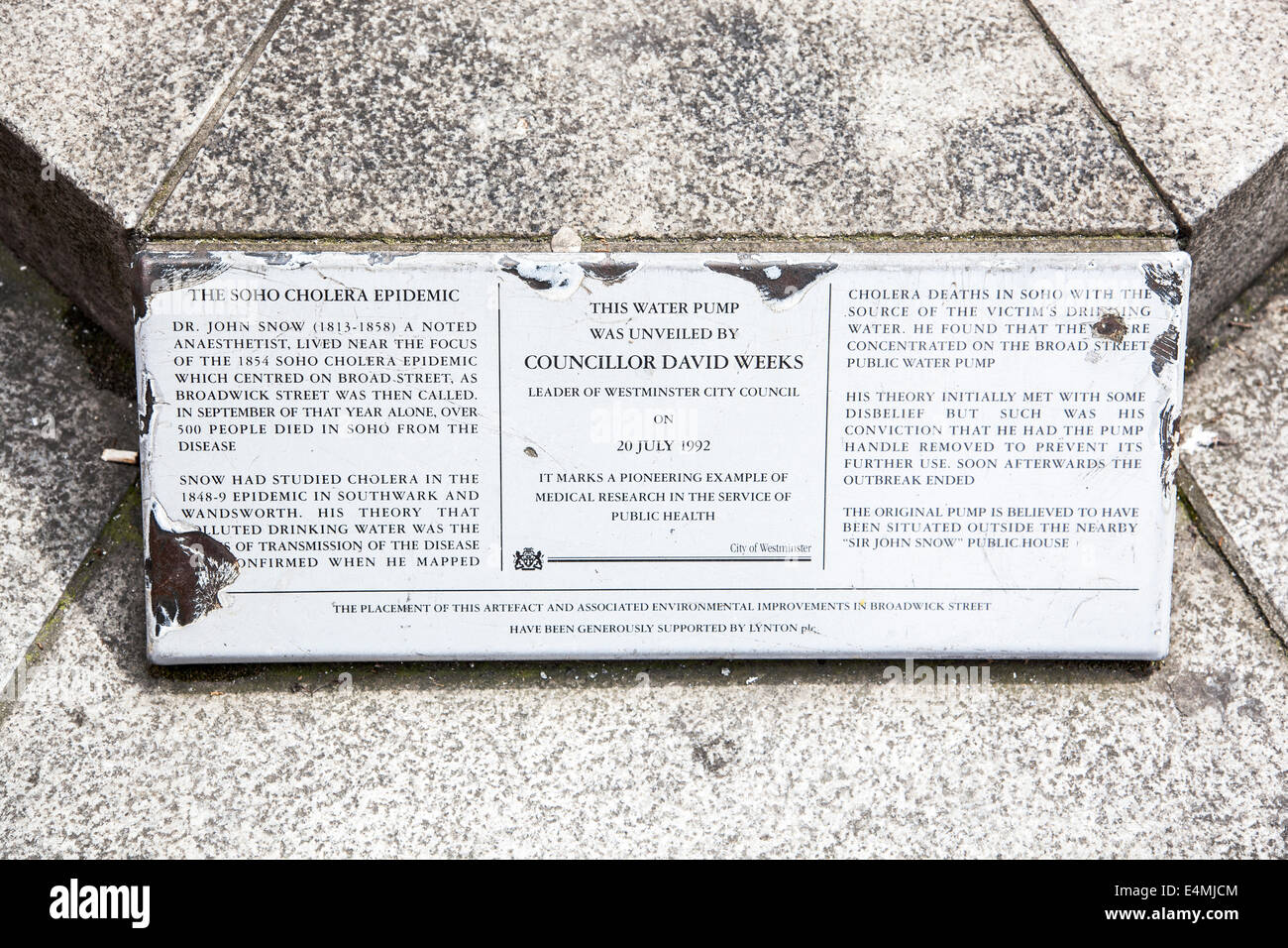 John snow water pump hi-res stock photography and images - Alamy