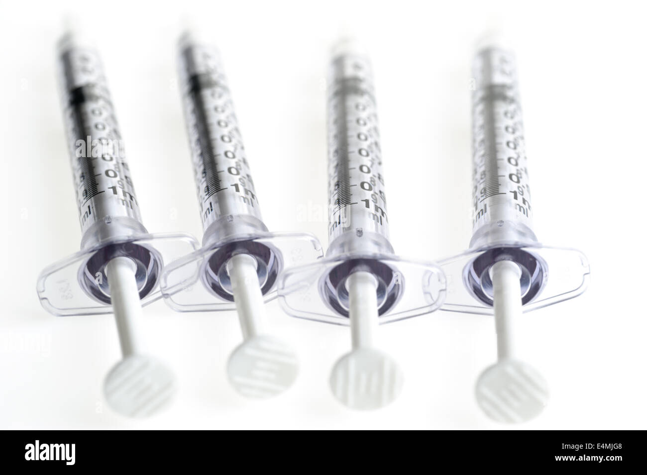 Draw up the injection syringe Cut Out Stock Images & Pictures - Alamy