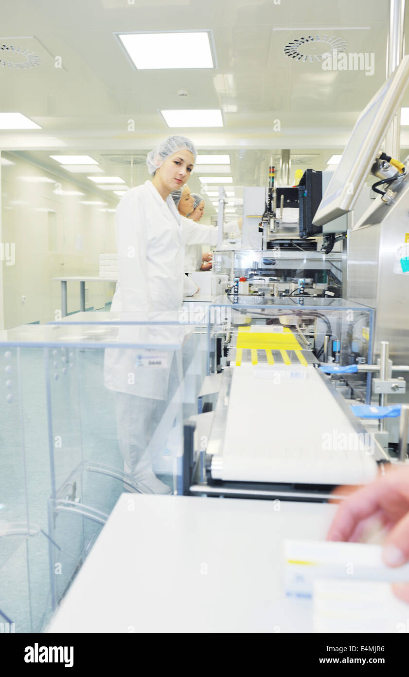 medical factory and production indoor Stock Photo - Alamy