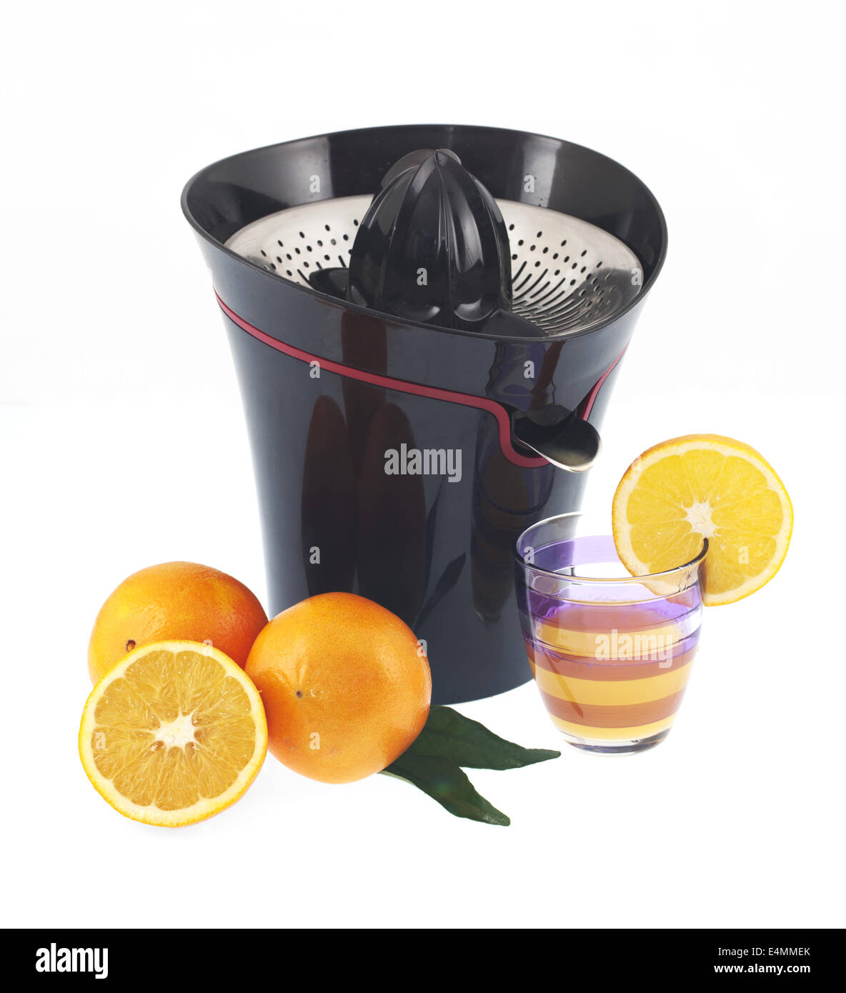 Squeezed oranges Cut Out Stock Images & Pictures - Alamy