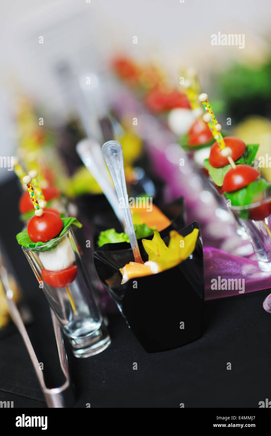 buffet food closeup Stock Photo - Alamy