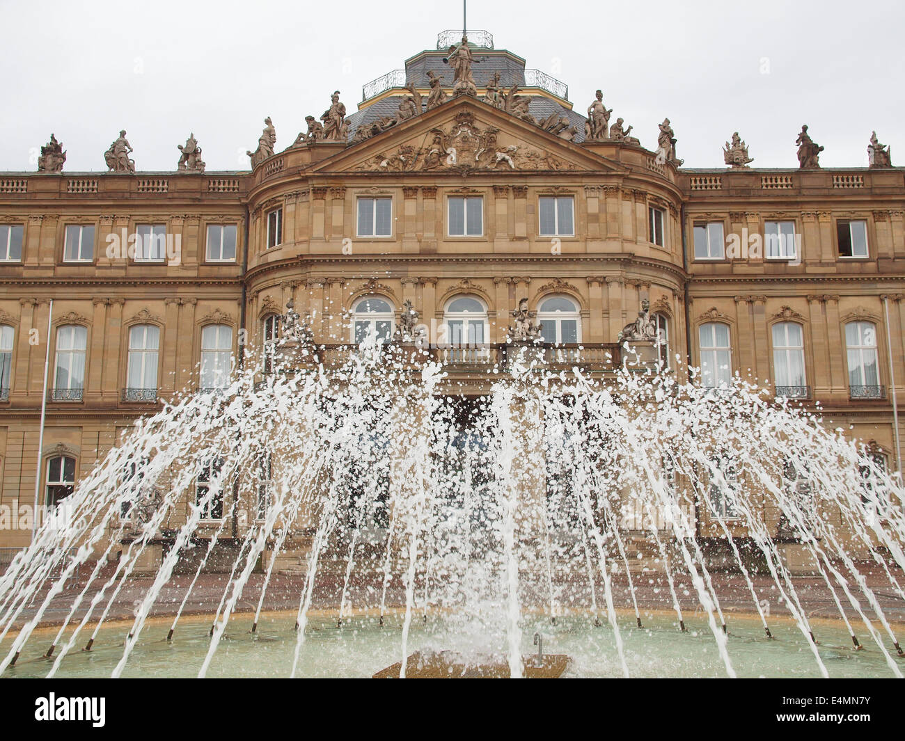 Neues Schloss (New Castle), Stuttgart Stock Photo - Alamy