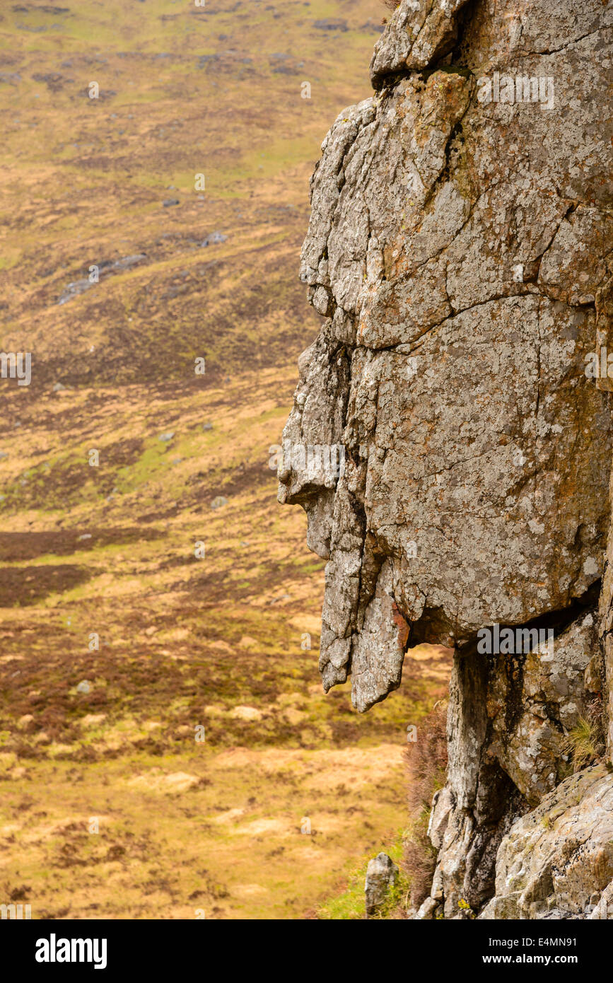 Grey Man of Merrick, rock formation, Galloway Hills, Dumfries and ...