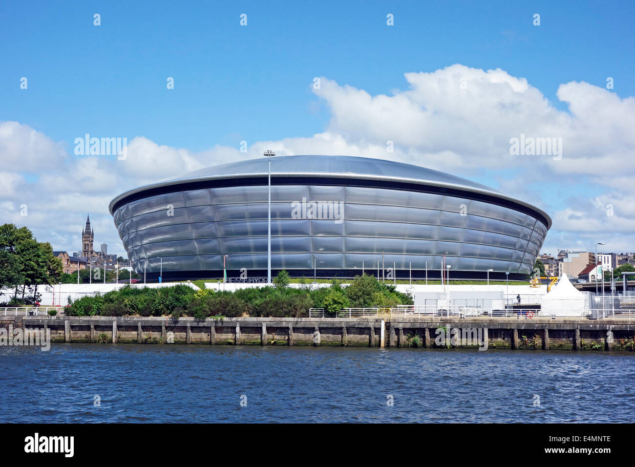 The SSE Hydro in Scottish Exhibition and Conference Centre complex in ...