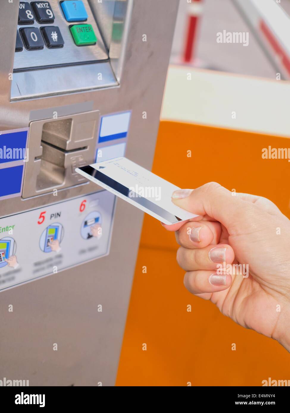 Ticket vending machine Stock Photo - Alamy