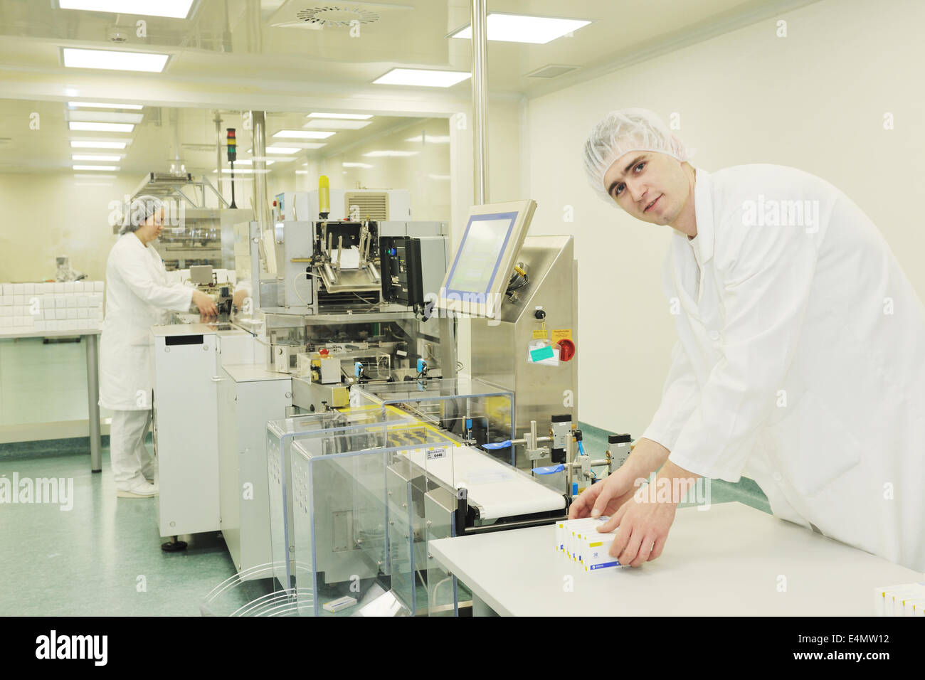 medical factory and production indoor Stock Photo - Alamy