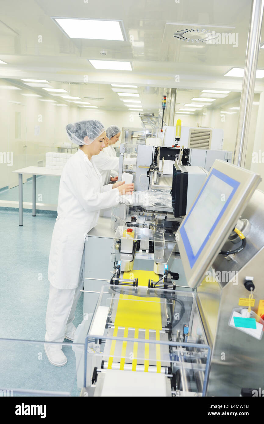 medical factory and production indoor Stock Photo - Alamy