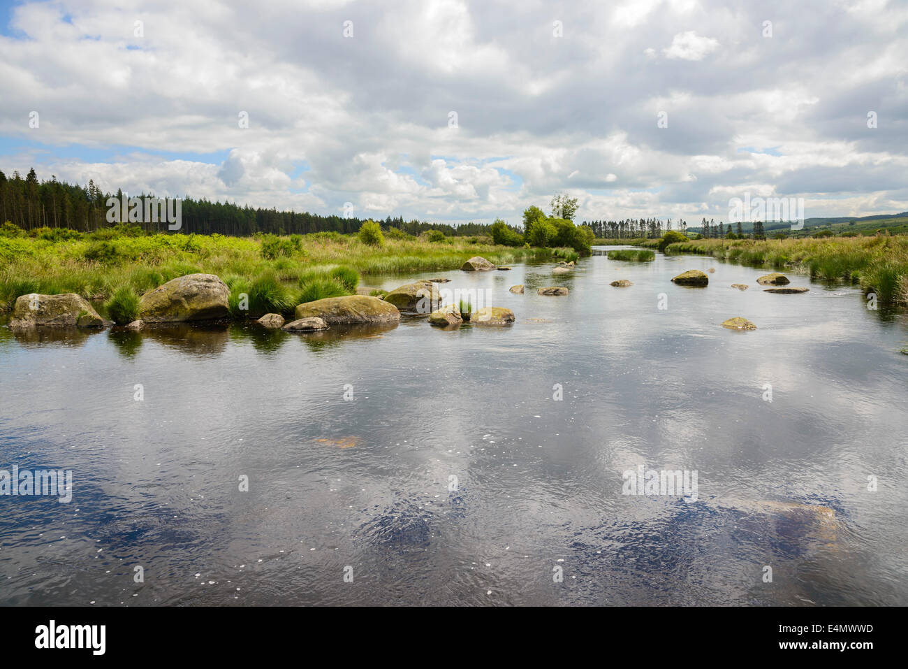 River Dee, Galloway Forest, Dumfries & Galloway, Scotland Stock Photo ...