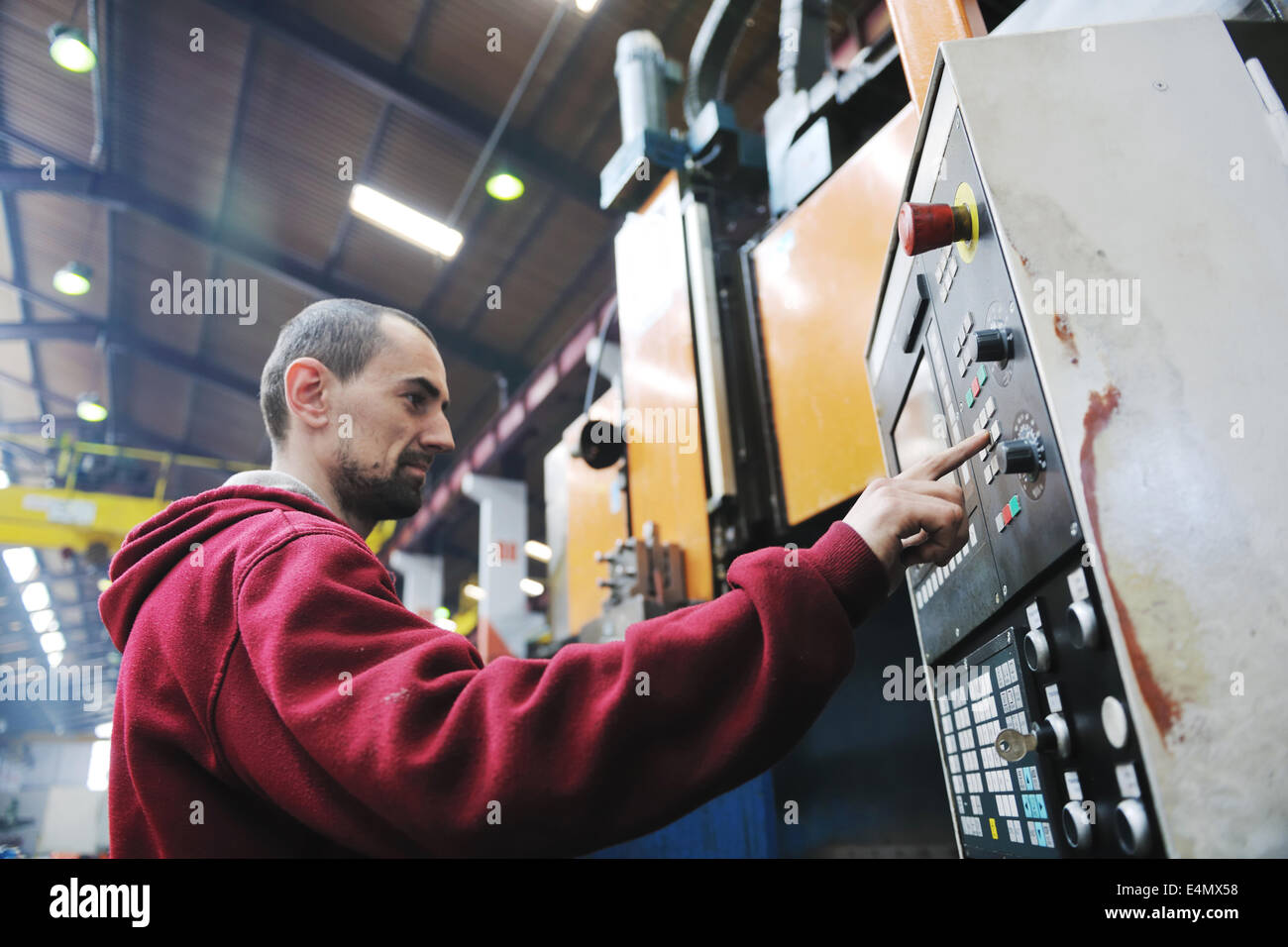 industry workers people in factory Stock Photo - Alamy