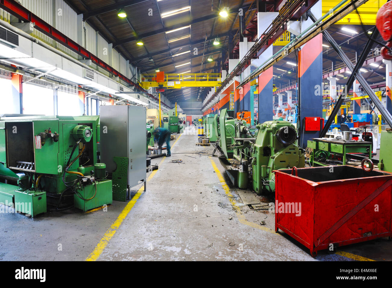 metal industy factory indoor Stock Photo - Alamy