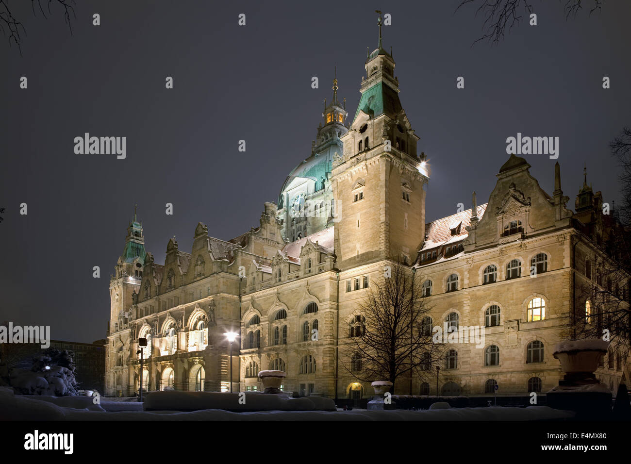 The New Town City Hall Hanover Stock Photo - Alamy