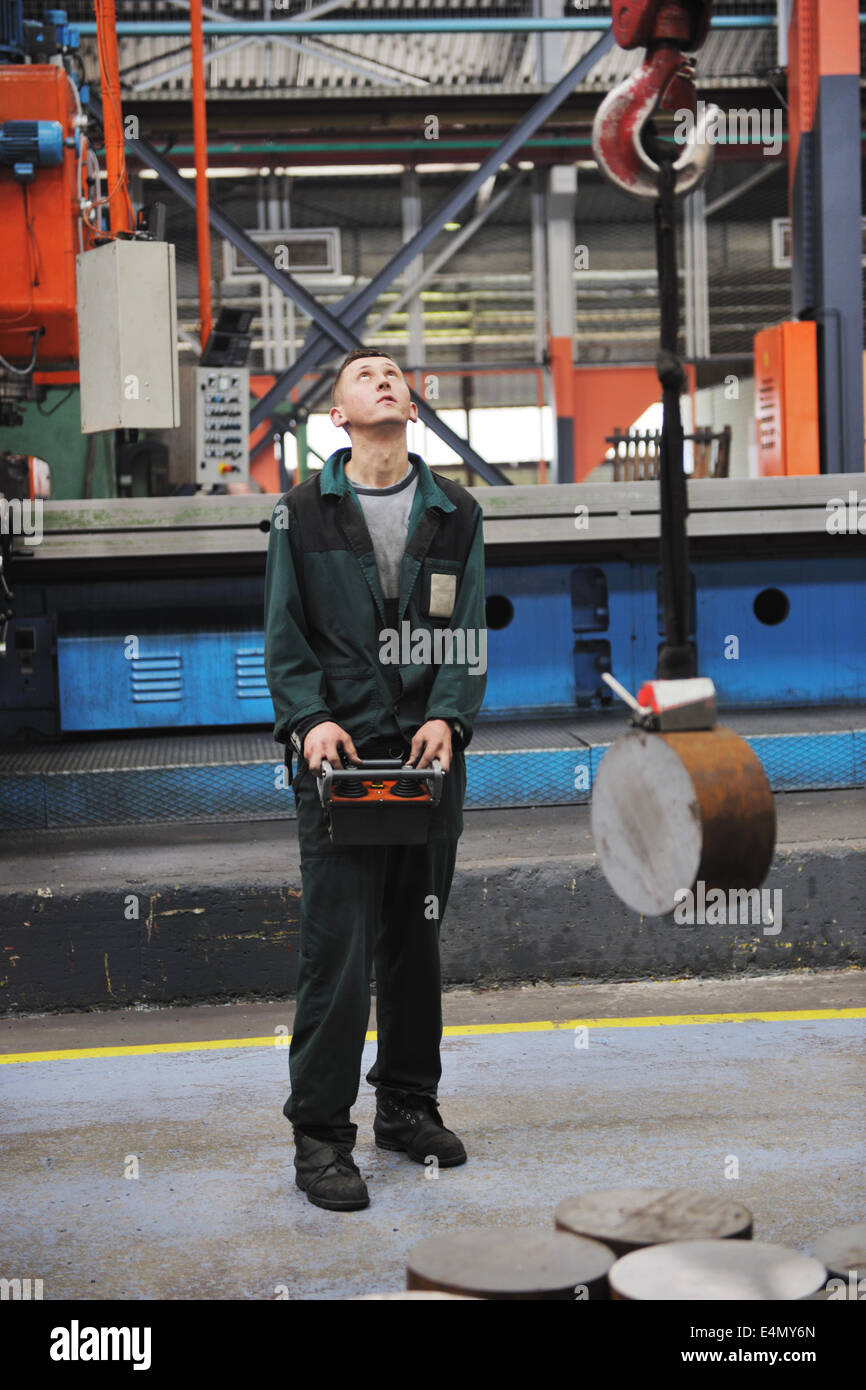 industry workers people in factory Stock Photo - Alamy