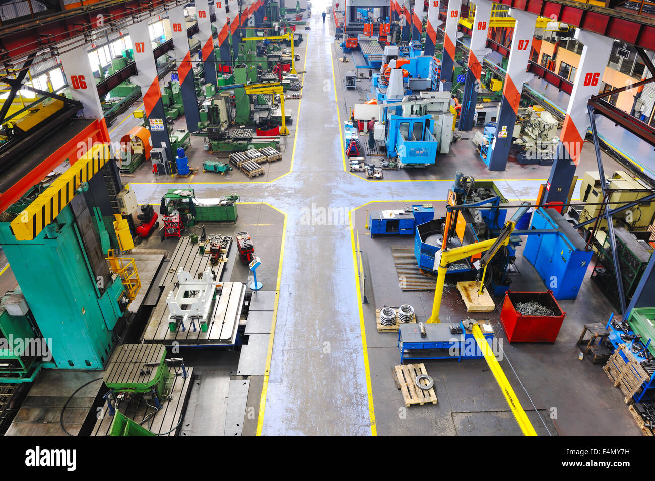 metal industy factory indoor Stock Photo - Alamy