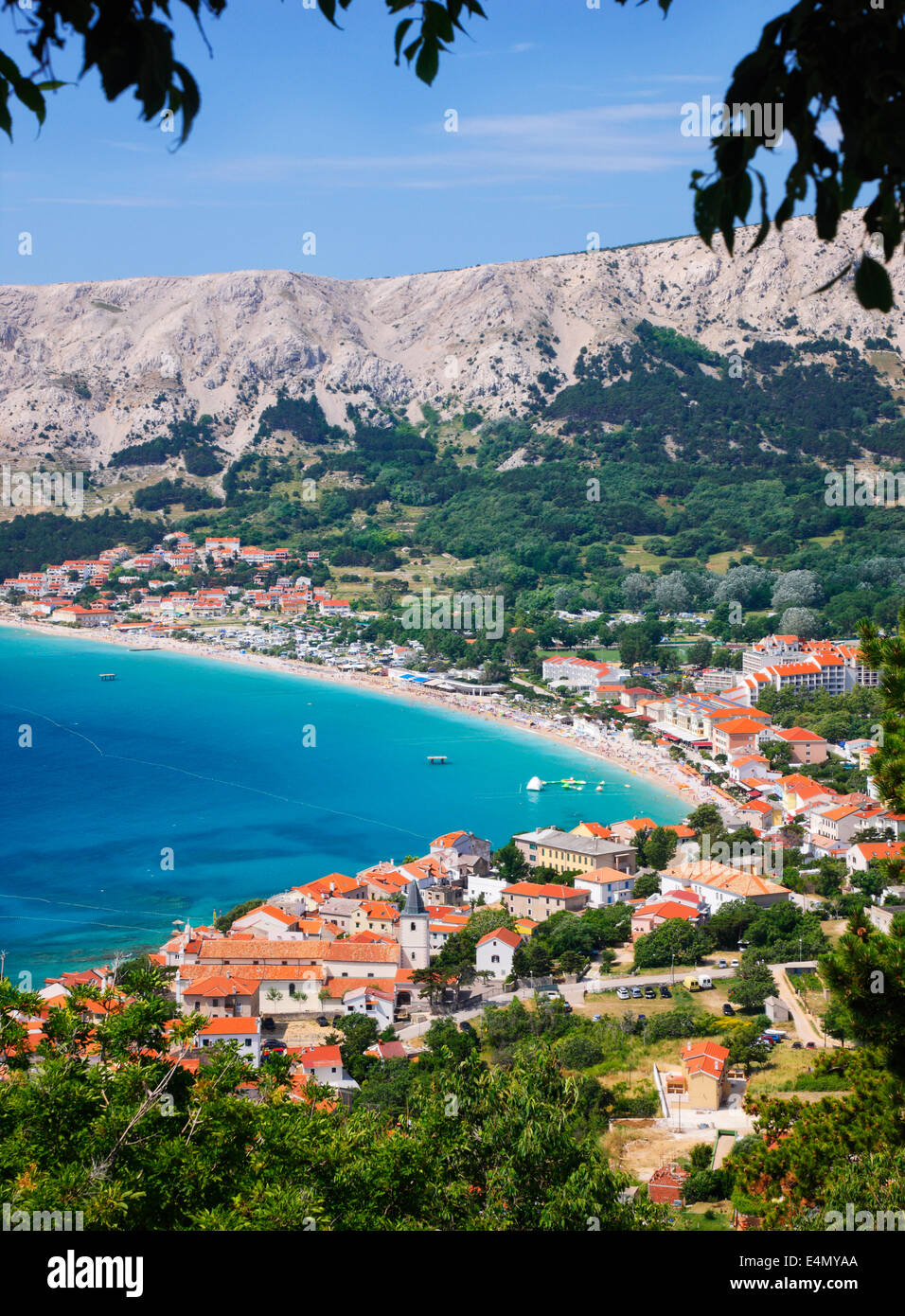 Baska island Krk - Croatia Stock Photo - Alamy Baska island Krk - Croatia Stock Photo - Alamy