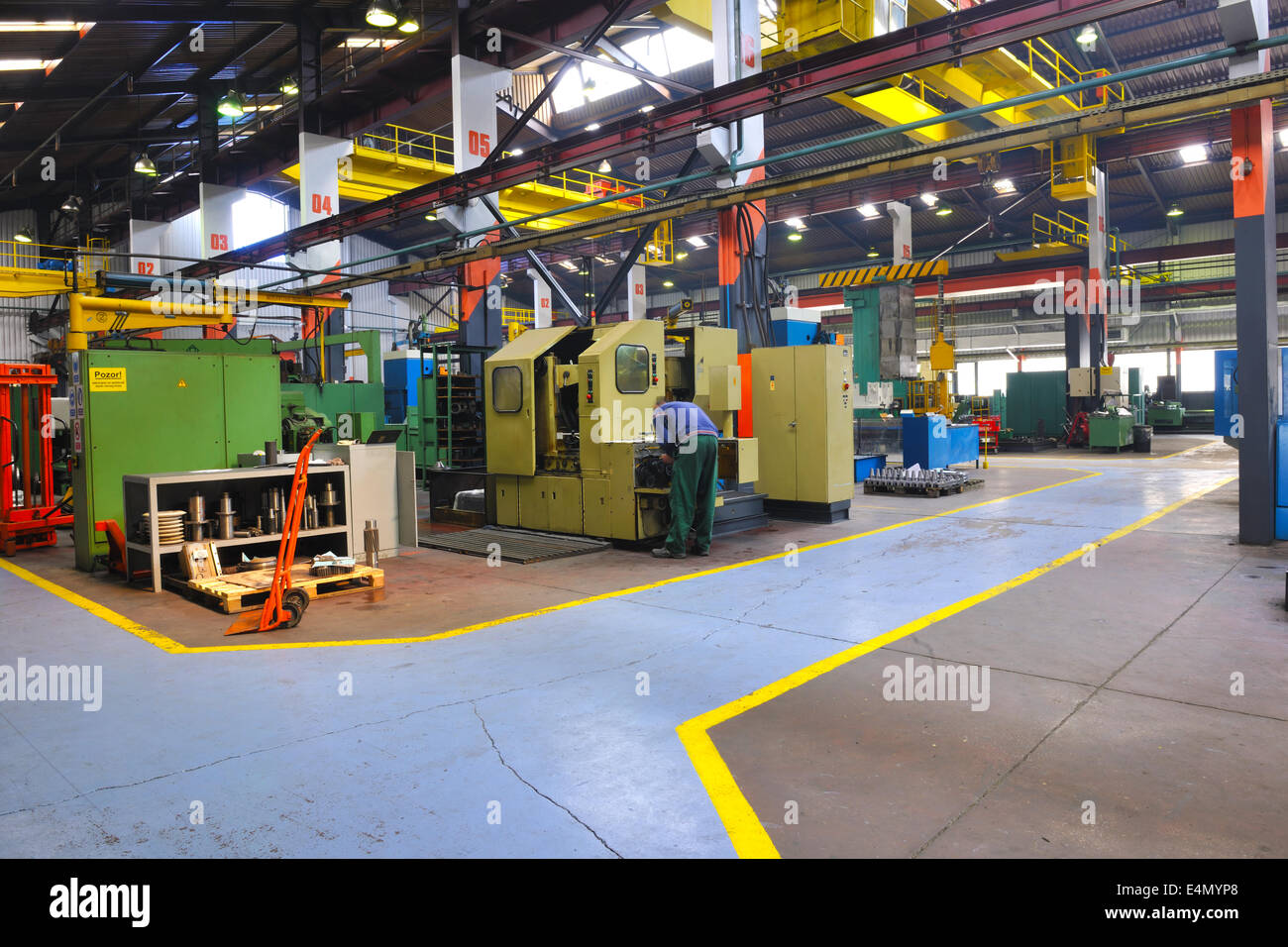 metal industy factory indoor Stock Photo - Alamy