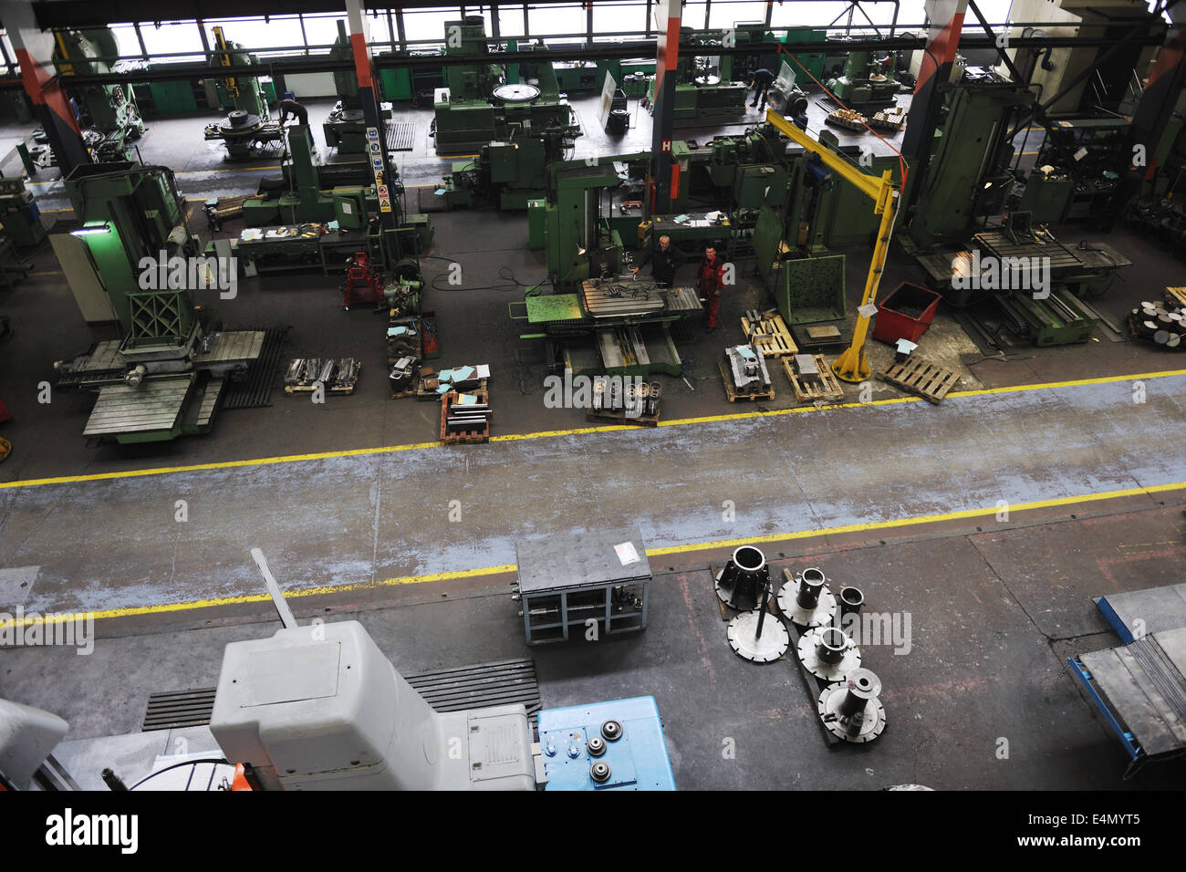 industry workers people in factory Stock Photo - Alamy