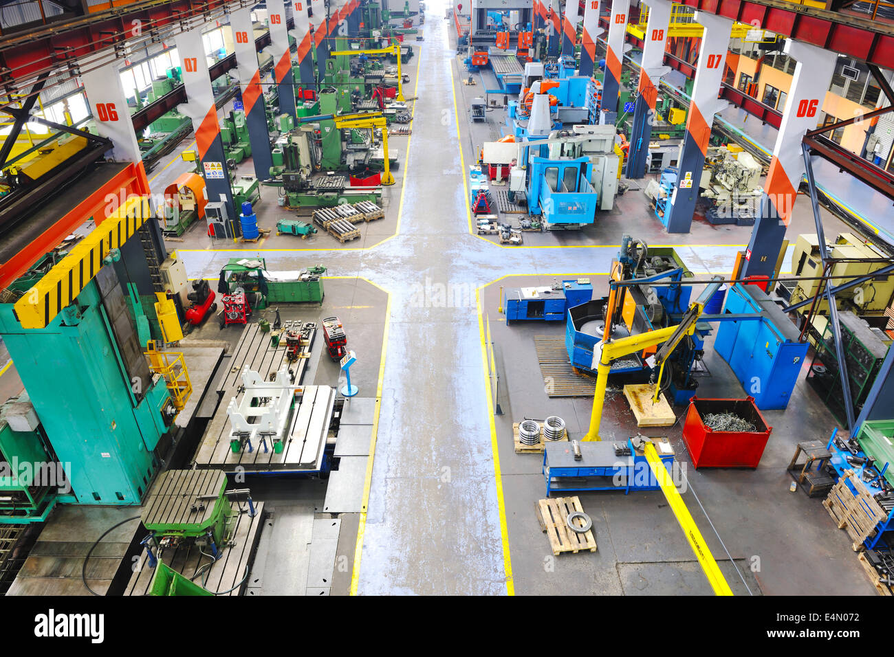 metal industy factory indoor Stock Photo - Alamy