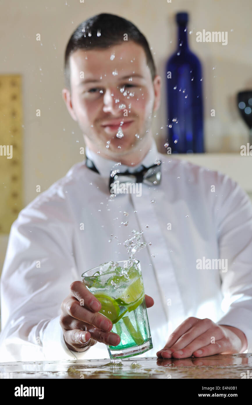 Barman coctail hi-res stock photography and images - Alamy
