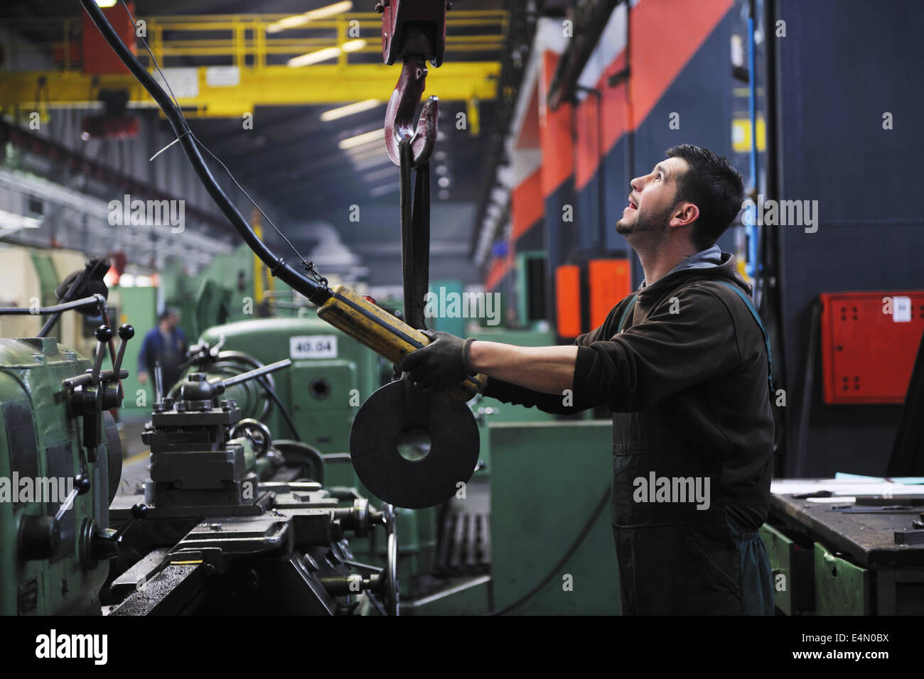 industry workers people in factory Stock Photo - Alamy