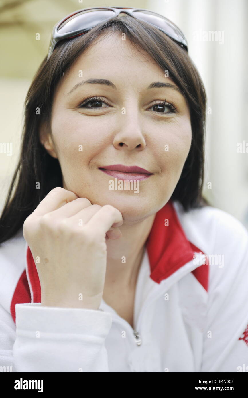 woman portrait outdoor Stock Photo - Alamy
