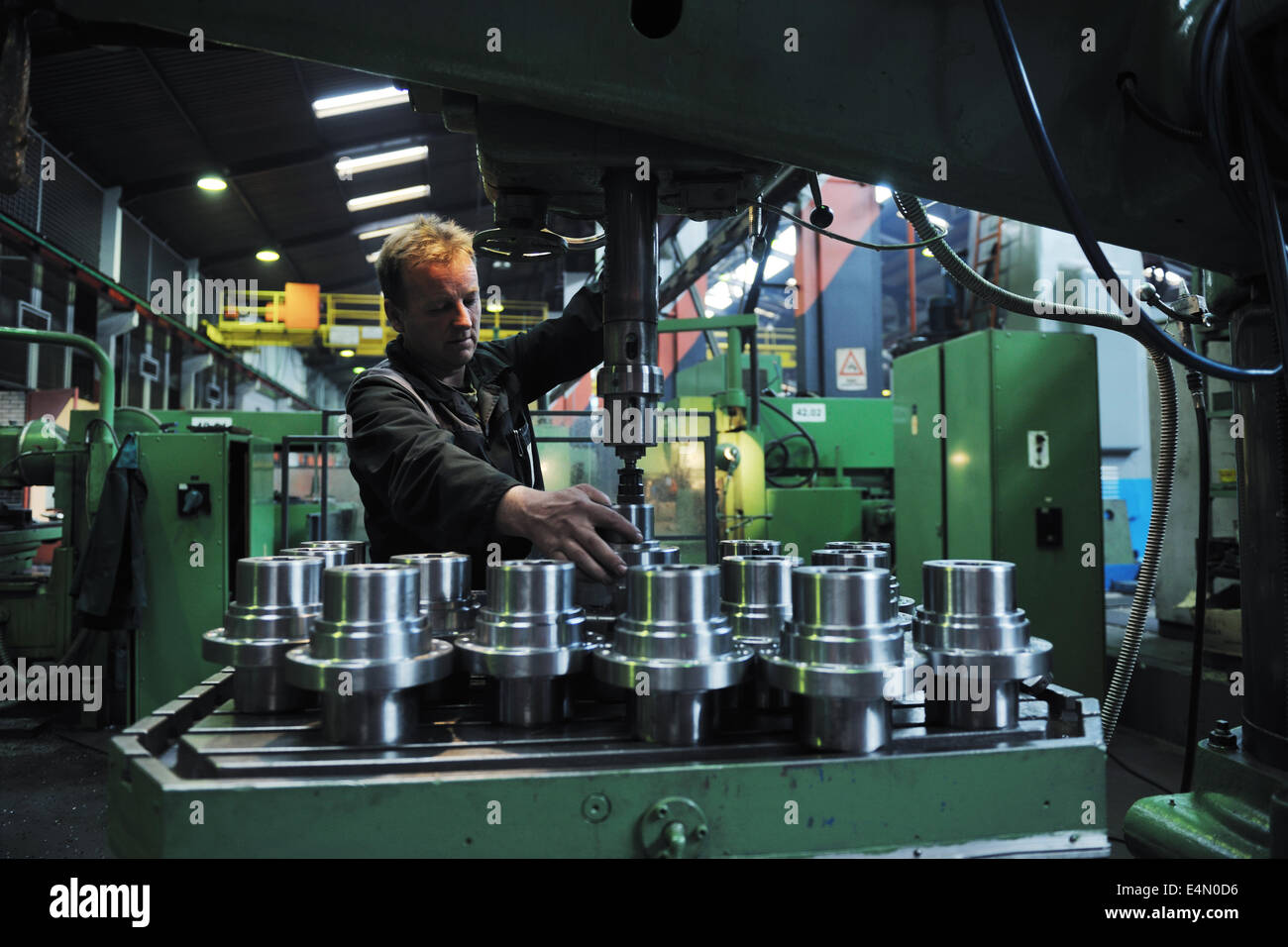 industry workers people in factory Stock Photo - Alamy
