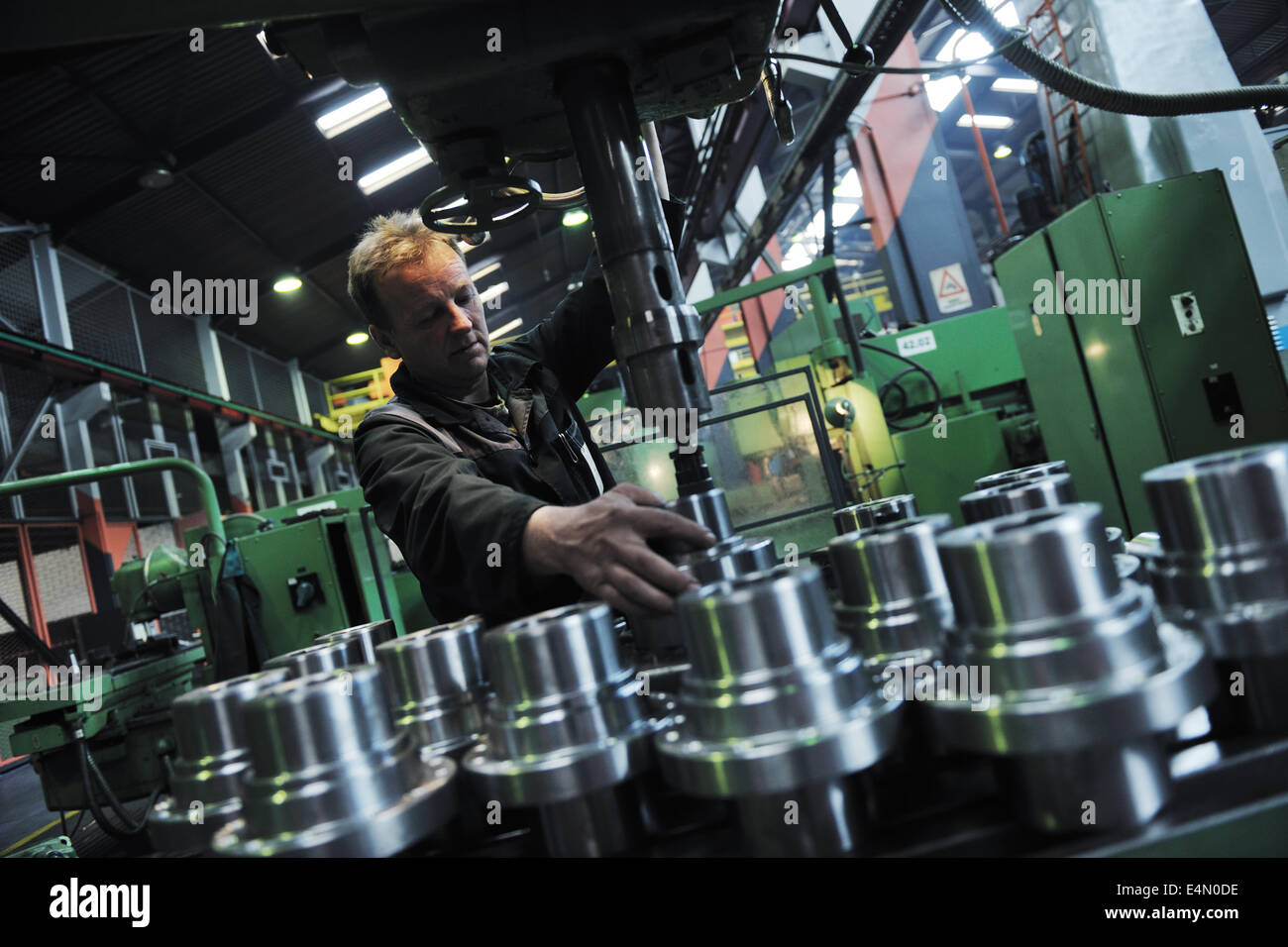 industry workers people in factory Stock Photo - Alamy