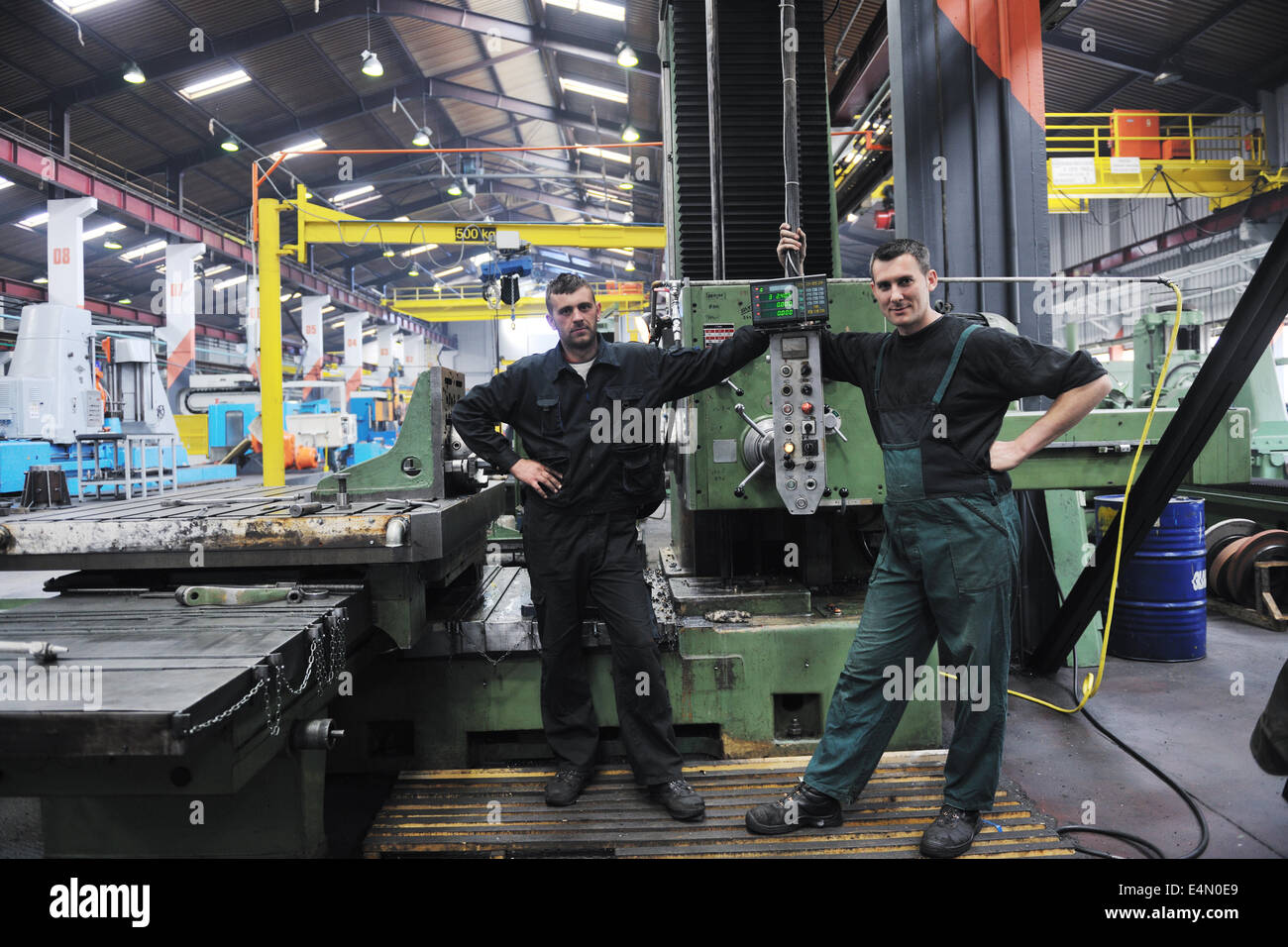 industry workers people in factory Stock Photo - Alamy